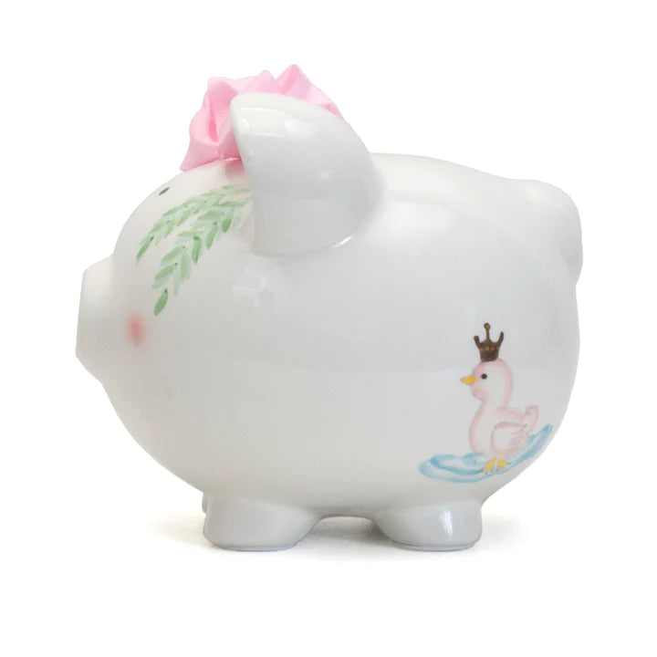 Serena the Swan Piggy Bank – Tiny Town Fairhope